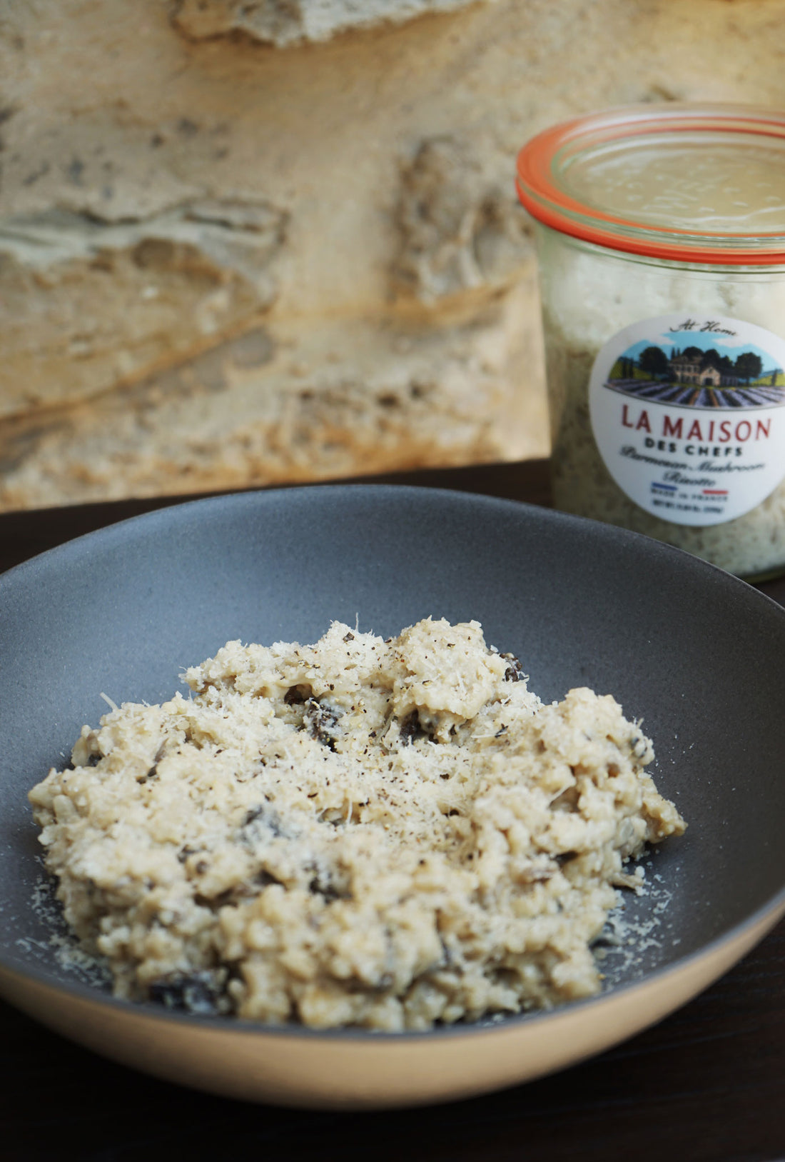 Parmesan Mushroom Risotto – La Maison Des Chefs at Home